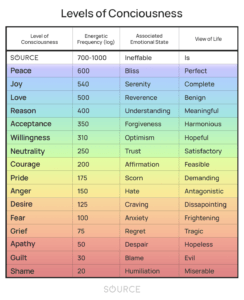 Levels of Consciousness - BrandPlan